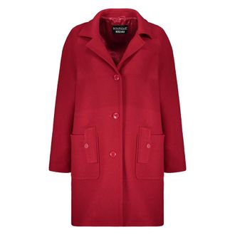 Moschino Wollmischmantel - - Coats - Damen - Rot - XS