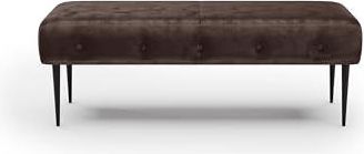 Cavadore Sitzbank Amba, Trendige Polsterbank 2-sitzig für Küche, Esszimmer oder Wohnküche / Küchenbank passend zum 2-Sitzer Amba / 119 x 52 x 54 / Hochwertiges