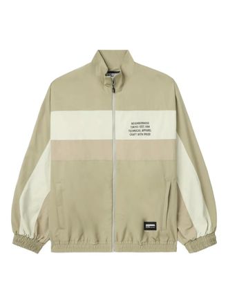 Neighborhood Jacke mit Kontrasteinsatz - Nude