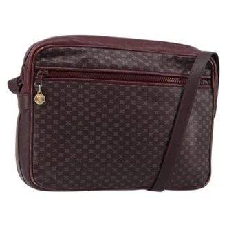 Celine Sac bandouli&egrave;re vintage doccasion - Femme - Pre-owned - Rouge - Taille: ONE Size