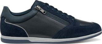 Geox Herren U Renan Sneaker, Blue, 45 EU