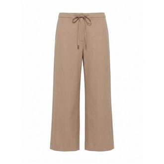 Max Mara Wide Hosen - - Trousers - Damen - Braun - XS