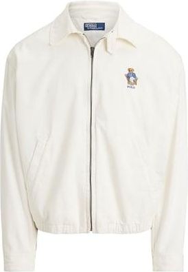 Polo Ralph Lauren Veste brod&eacute;e en serg&eacute; de coton