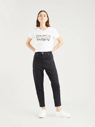 Levi's Jean Mom taille haute Noir / Flash Black