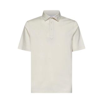 Brunello Cucinelli Herren, Oberteile, Wei&szlig;, LGr&ouml;&szlig;e