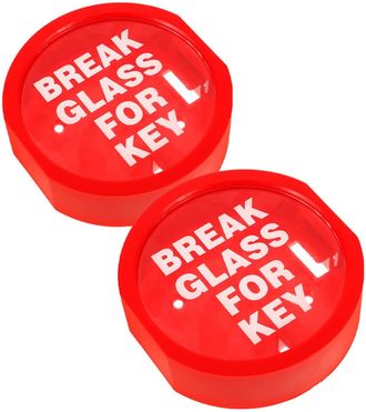 Cabilock 2 St&uuml;ck Feuerfeste Schl&uuml;sseltresore mit Zahlenschloss zur Wandmontage Notfall T&uuml;rschlie&szlig;fach f&uuml;r Hausschl&uuml;ssel Zimmerkarten und Gefahrstoffe Abschlie&szlig;