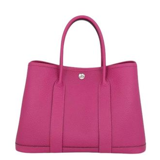 Herm&egrave;s Pre-owned Garden Tote Bag - - Pre-owned - Damen - Rosa - ONE SIZE
