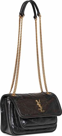 Saint Laurent Niki Shoulder Bag - Black