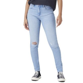 Wrangler Damenjeans, hohe Taille, schmale Passform, Hellblau (Beach Baby), 40W/32L