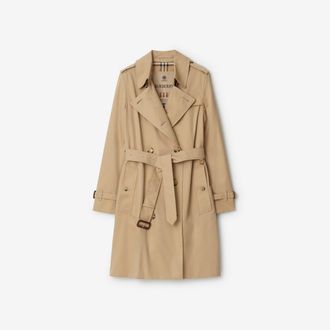 Burberry Trench H&eacute;ritage mi-long Kensington, Size: 02