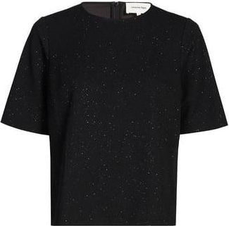 Saison 1865 T-shirt Wimo col rond à paillettes