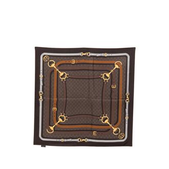 Gucci Horsebit GG Supreme Scarf