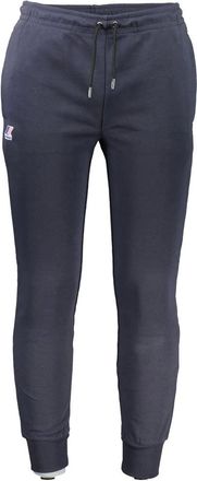 K-Way Homme, Pantalons, Gris, Taille: S Pantalon de Sport Bleu avec Taille Élastique