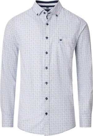 Redmond Comfort Fit - Herren Freizeithemd Langarm Hemd (252020111), Größe:3XL, Farbe:Blau(100)