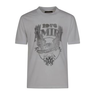 Amiri Homme, Tops, Blanc, Taille: XL Eagle Tee