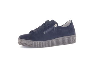 Gabor Damen Low-Top Sneaker, Frauen Halbschuhe,Best Fitting,Freizeitschuhe,Freizeit,sportlich,straßenschuhe,Atlantik(anthraz.),42.5 EU / 8.5 UK