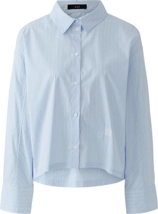 Oui Femme, Blouses et Chemises, Bleu, Taille: 44 FR Blouse Ray&eacute;e
