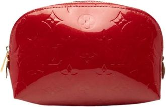 Louis Vuitton Portefeuille Pre-owned Monogram Vernis - Femme - Pre-owned - Rouge - Taille: ONE Size