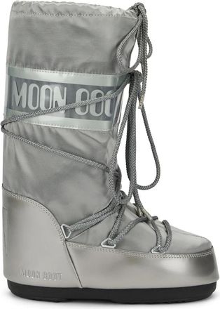 Moon Boot Femme, Chaussures, Gris, Taille: 35 EU Icon Glance Boot