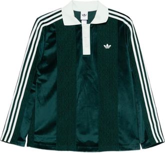 adidas Winterised Poloshirt - Grün