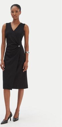 Calvin Klein Coctailkleid LV044E047G Schwarz Slim Fit