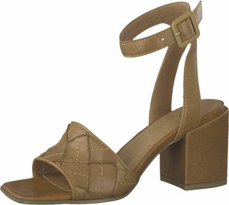 Marco Tozzi Marco Tozzi Damen 2-2-88308-28 Sandale mit Absatz, Cognac, 39 EU