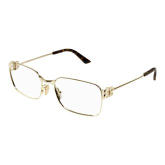 Balenciaga Goldene Brillengestelle - - Accessories - unisex - Gelb - 57 MM
