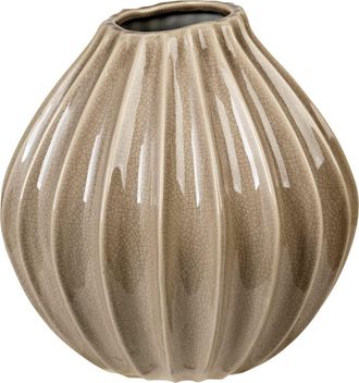 Broste Copenhagen Broste Copenhagen 14445168 Vase, Keramik, Braun