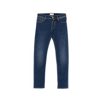 Jacob Cohen Jean Super Slim Denim Etiq Marino - - Jeans - Herren - Blau - W38