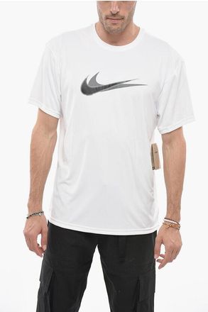 Nike SWIM Logoed STACKED SWOOSH T-Shirt size Xxl
