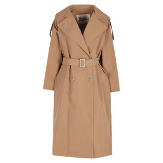 Herno Langer Trenchcoat - - Coats - Damen - Braun - XS
