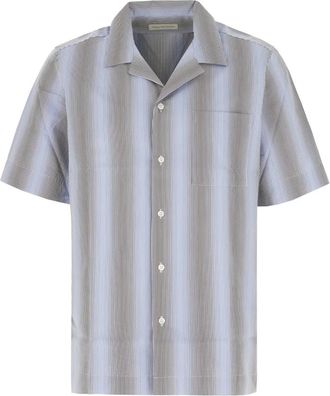 Dries Van Noten Homme, Chemises, Bleu, Taille: S Short Sleeve Chemises