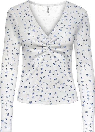 Only Onlfenja L/S V-Neck Top JRS Noos