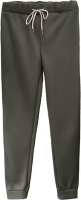 Generic Pantalons Running Femme Taille Elastique Printemps Long Pants Fluide Relax Fit Chic Elegant Sweatpant Stretch Pas Cher Costume Loisirs D&eacute;tente Taille 