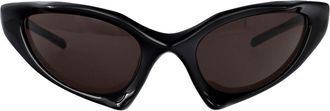 Balenciaga Lunettes De Soleil - Noir