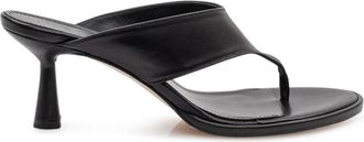 Aeyde Femme, Chaussures, Noir, Taille: 40 EU Olenna Leather Heel Sandales