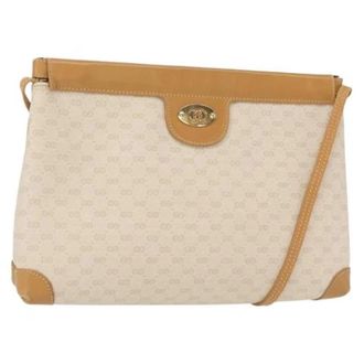 Gucci Pre-owned Plastic Cross Body Bag - - Pre-owned - Damen - Beige - ONE SIZE