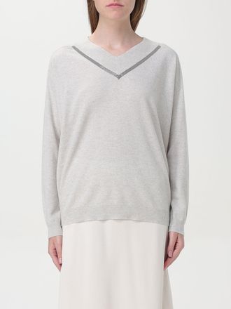 Brunello Cucinelli Pull BRUNELLO CUCINELLI Femme couleur Perle