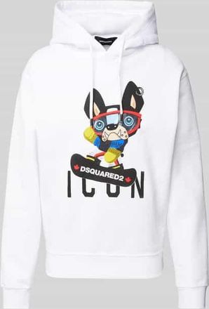 Dsquared2 Oversized Hoodie aus Baumwolle