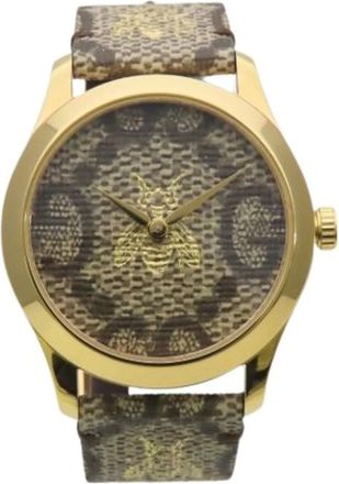 Gucci unisex, Pre-owned, Beige, Taille: ONE Size Montre-bracelet Vintage Pre-owned