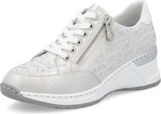 Rieker Chaussures à Lacets pour Femmes N4316, Pointure:40 EU, La Couleur:Beige