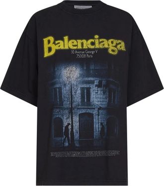 Balenciaga Balenciaga T-Shirts und Poloshirts - - Tops - Damen - Schwarzk - 2XS