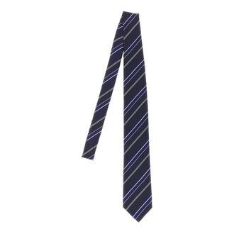 Tom Ford Diagonal Stripe Tie - - Accessories - Herren - Blau - ONE SIZE
