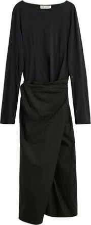 Our Legacy Femme, Robes, Noir, Taille: 36 FR Twisted Dress