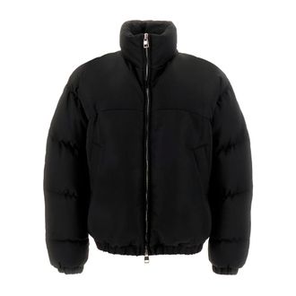Alexander McQueen Funnel-neck Padded Jacket - - Jackets - Herren - Schwarzk - XL