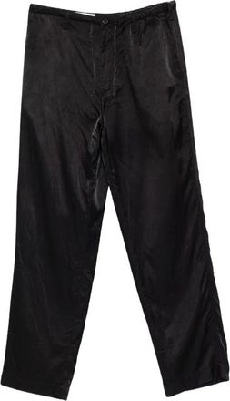 Dries Van Noten Homme, Pantalons, Noir, Taille: L Straight Pantalons