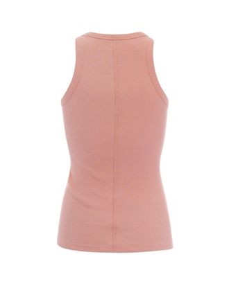 Lacoste Womens Tank Top Miami Cotton Pink T-Shirts & Jerseys
