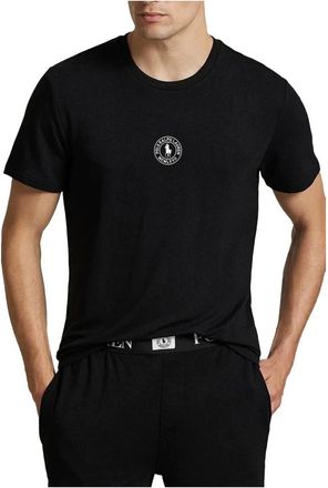 Ralph Lauren Homme, Tops, Noir, Taille: L Polo T-Shirt