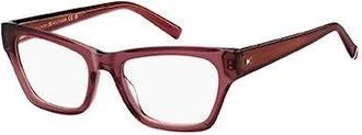 Tommy Hilfiger Femme, Accessoires, Rouge, Taille: ONE Size Rectangle Optical Frame