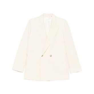 Frame Denim Doppelreihiger Blazer - - Jackets - Damen - Beige - XS